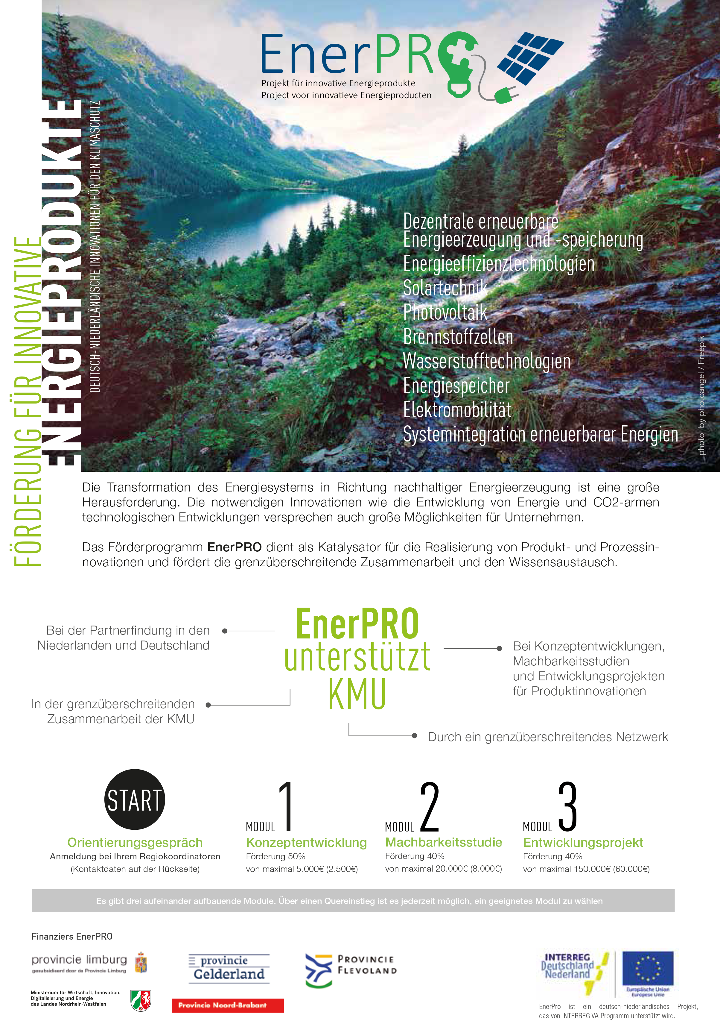 EnerPRO - Projekt für innovative Energieprodukte